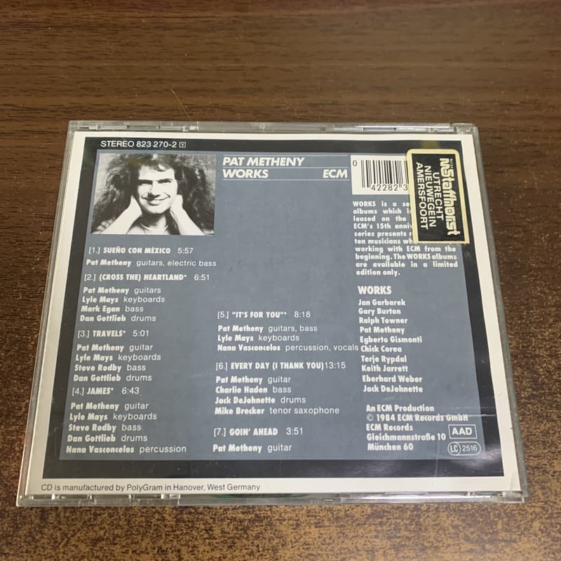 現貨.ECM 當代爵士樂 Pat Metheny Works 滿銀圈 拆封CD | 露天市集 | 全台最大的網路購物市集