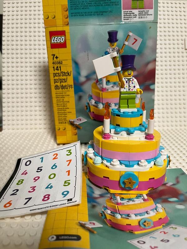 【星月】【滿百】LEGO樂高已拼40382生日蛋糕男孩女孩兒童限 | 露天市集 | 全台最大的網路購物市集