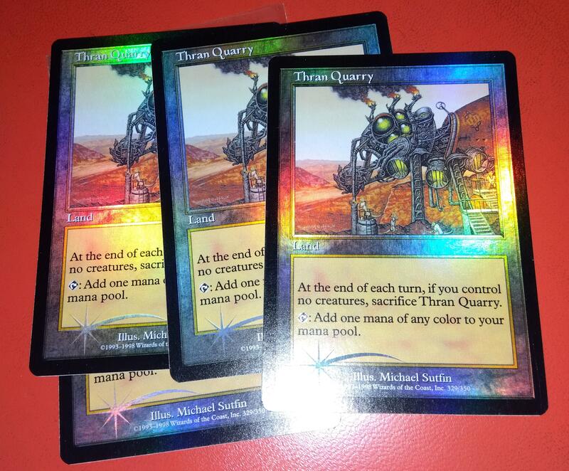 Thran Quarry 英文 1張 FOIL 閃卡 MTG Magic URZA'S SAGA 克撒傳標 | 露天市集 | 全台最大的網路購物市集