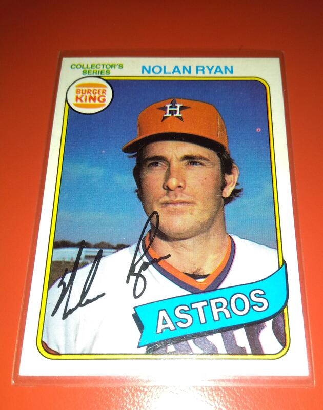 1980 Topps X Burger King #9 NOLAN RYAN w/飛碟x小紅圈 | 露天市集 | 全台最大的網路購物市集