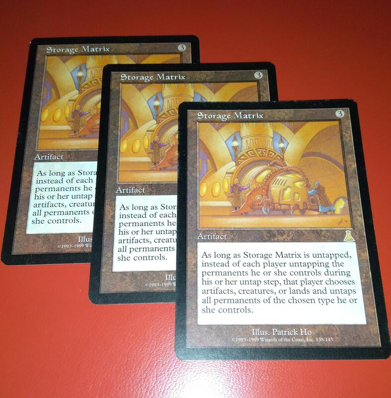 舊版 Storage Matrix 1張 MTG Magic 英文 天命之戰 Urza's Destiny | 露天市集 | 全台最大的網路購物市集