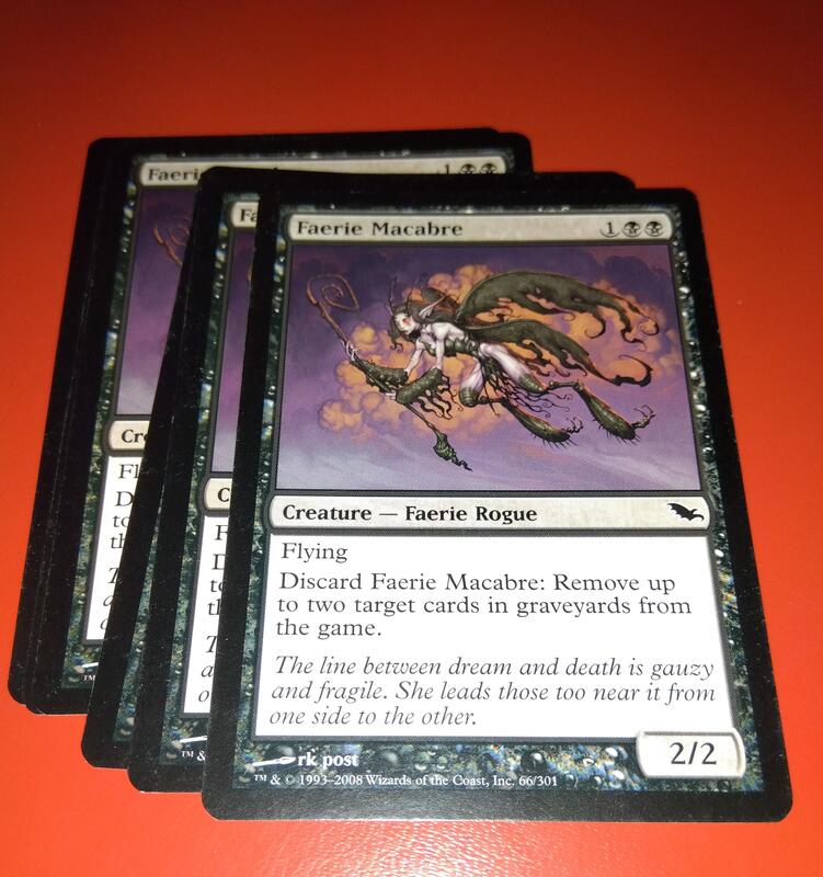 英文舊版 Faerie Macabre 1張 MTG Magic Shadowmoor | 露天市集 | 全台最大的網路購物市集