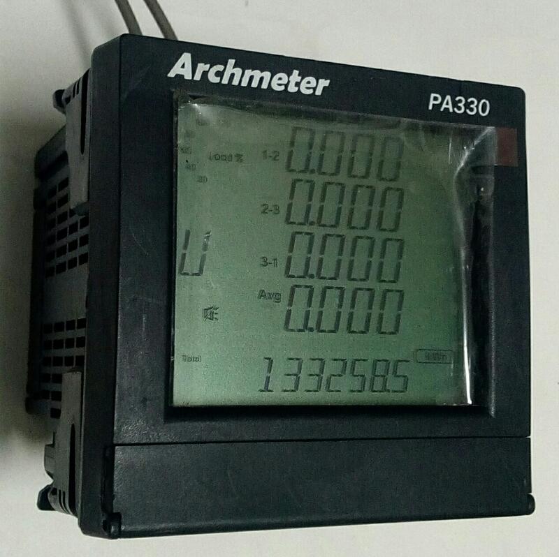 🌞已售出 二手 玖鼎ARCHMETER智慧型電表PA330 {綠色端子.固定器}多功能集合式電表 高精度RS485通訊 | 露天市集 | 全台 ...