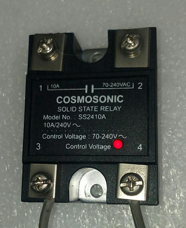 🌞已售出 二手 COSMOSONIC固態繼電器SSR SS2410A 入AC70-240V出10A 70-240VAC | 露天市集 | 全台 ...