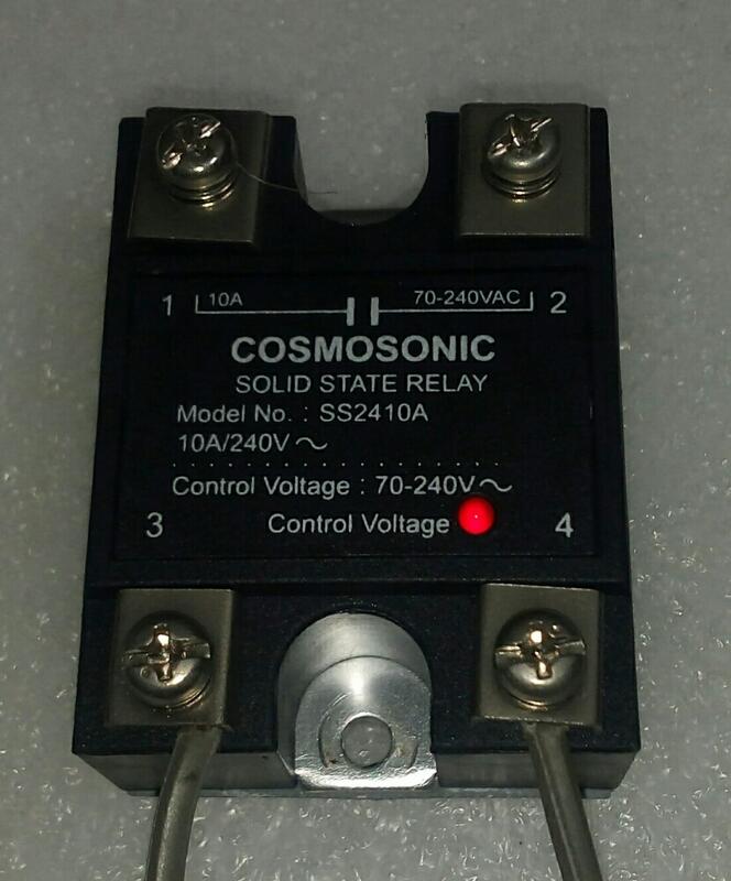 🌞已售出 二手 COSMOSONIC固態繼電器SSR SS2410A 入AC70-240V出10A 70-240VAC | 露天市集 | 全台 ...