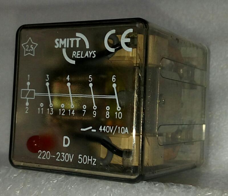 🌞二手MORS SMITT RELAYS繼電器 D 220-230V 440V/10A 4400Ω 0837 V29座 | 露天市集 | 全台 ...