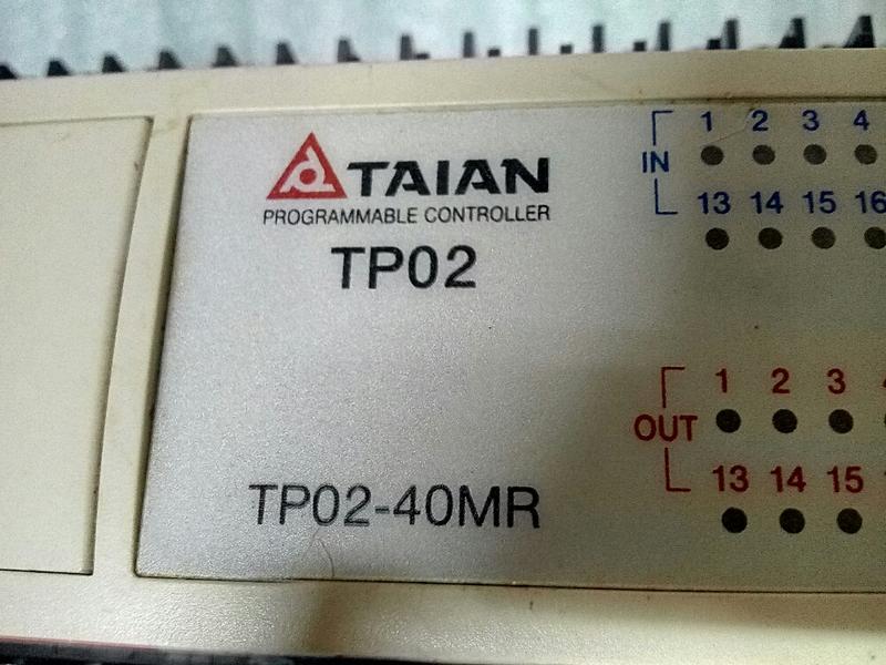 🌞缺貨中 二手 台製TAIAN台安TP02 系列 PLC TP02-40MR 可程式控制器 BASIC模組 繼電器輸出 | 露天市集 | 全台最大的網路購物市集