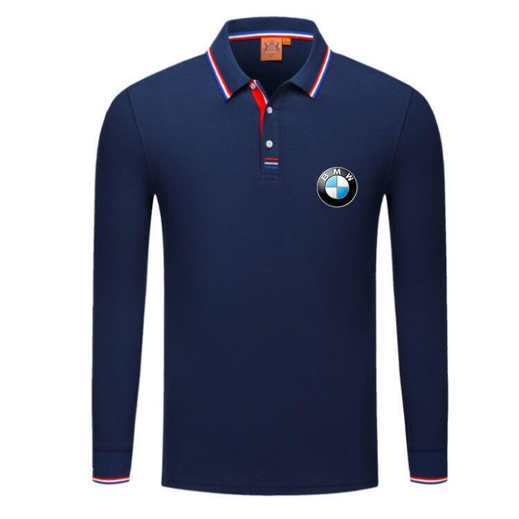 寶馬BMW 4S店員工裝汽車迷改裝維修工作服POLO衫翻領長袖T恤衣服 | 露天市集 | 全台最大的網路購物市集