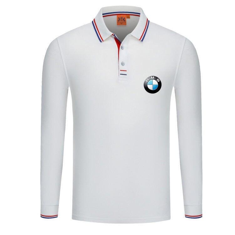 寶馬BMW 4S店員工裝汽車迷改裝維修工作服POLO衫翻領長袖T恤衣服 | 露天市集 | 全台最大的網路購物市集