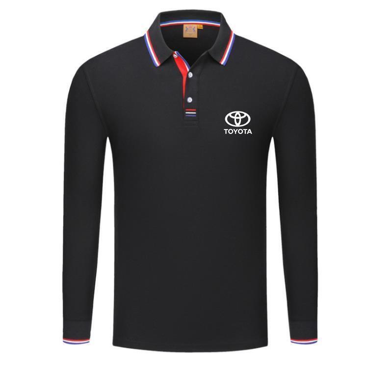 TOYOTA豐田4S店員工裝車友會汽車維修工作服POLO衫翻領長袖T恤衣服 | 露天市集 | 全台最大的網路購物市集