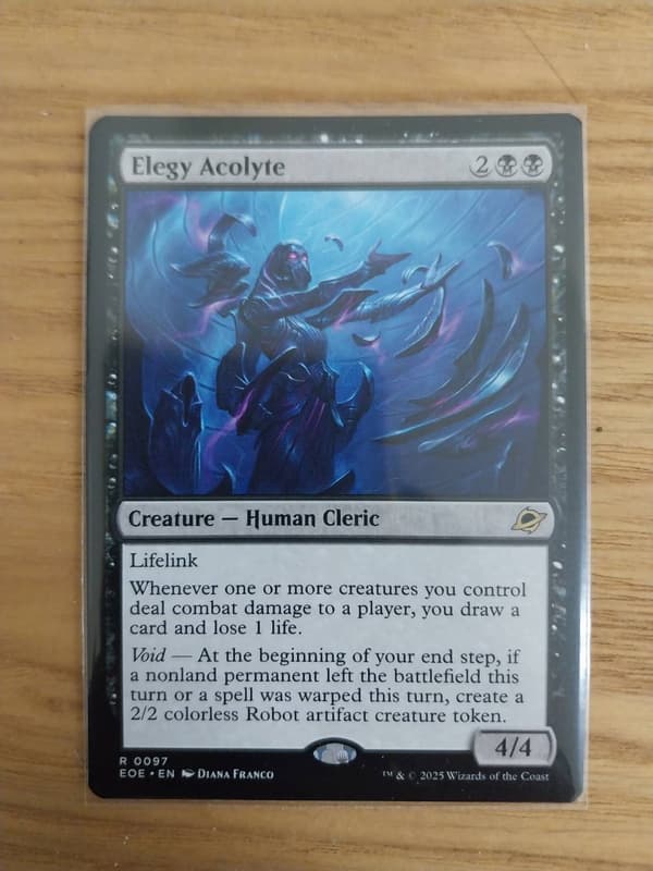 協槓-MTG-EOE-英文+[普+擴圖]-Elegy Acolyte 輓歌侍僧 | 露天市集 | 全台最大的網路購物市集