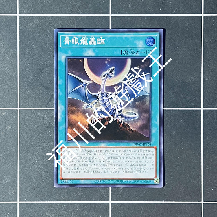 福川的遊戲王 SD47-JPP04 青眼龍轟臨 亮面（韓） | 露天市集 | 全台最大的網路購物市集