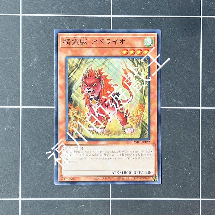 福川的遊戲王 TW01-JP129 精靈獸 火獅 普卡（韓） | 露天市集 | 全台最大的網路購物市集