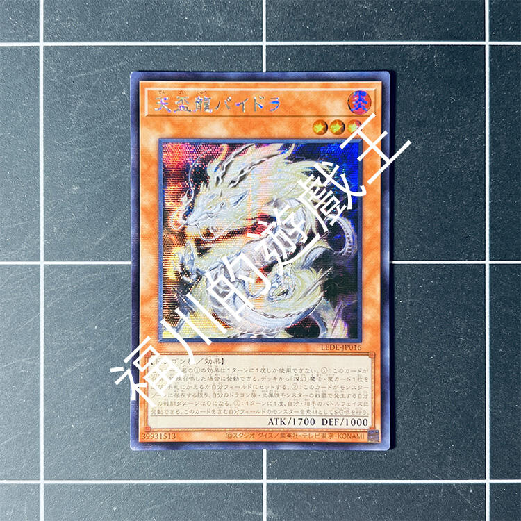 福川的遊戲王 LEDE-JP016 天盃龍 白板龍 半鑽 （韓） | 露天市集 | 全台最大的網路購物市集