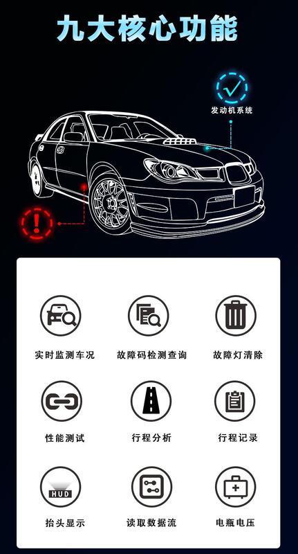 -新品特惠 BFN藍牙OBD2汽車故障檢測儀obd發動機診斷儀萬車寶XTOOL朗仁AD10 | 露天市集 | 全台最大的網路購物市集