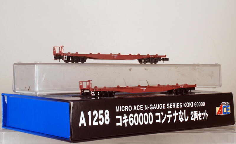 【Micro ACE】A1258 コキ60000 コンテナなし 2両セット | 露天市集 | 全台最大的網路購物市集