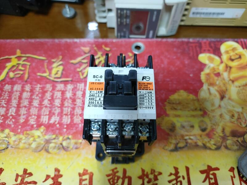 FUJI 富士 電磁接觸器 SC-03 SC-0 AC110V AC220V 九成新 | 露天市集 | 全台最大的網路購物市集