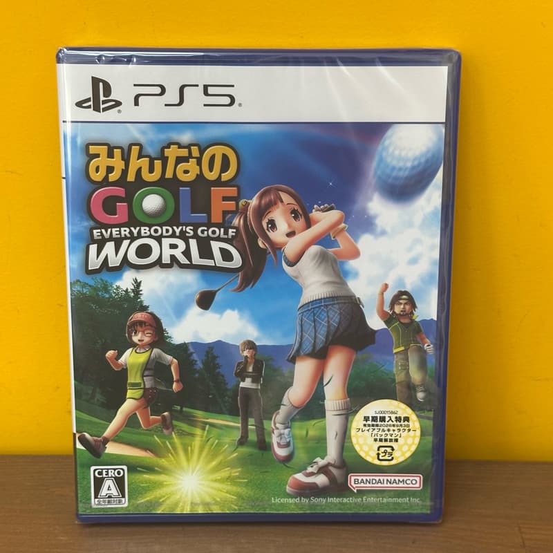 全新新貨 附封入特典 PS5 全民高爾夫 環球之旅 GOLF WORLD 純日版 | 露天市集 | 全台最大的網路購物市集