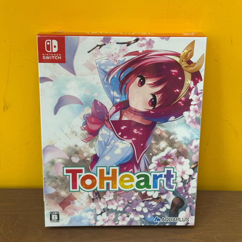 全新現貨 NS Switch ToHeart 重製版 限定版 純日版 To Heart | 露天市集 | 全台最大的網路購物市集