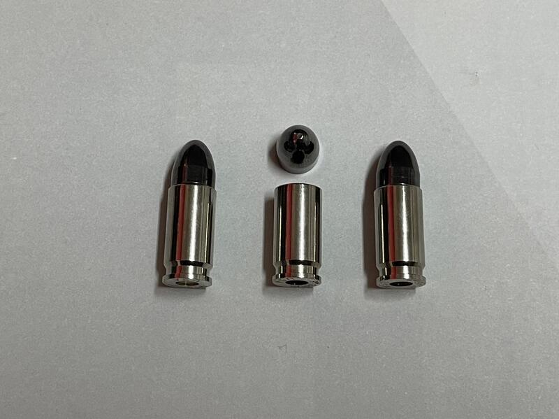 9mm 黑頭 裝飾子彈 單顆/四件式 | 露天市集 | 全台最大的網路購物市集