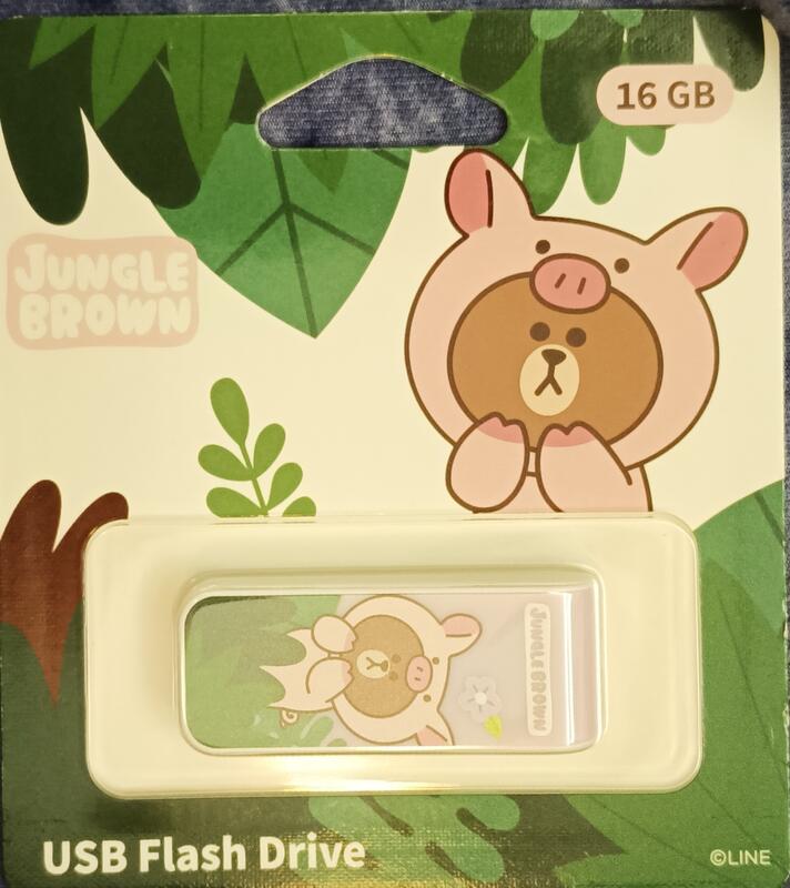 全新未拆封 LINE FRIENDS 熊大USB隨身碟 16GB | 露天市集 | 全台最大的網路購物市集