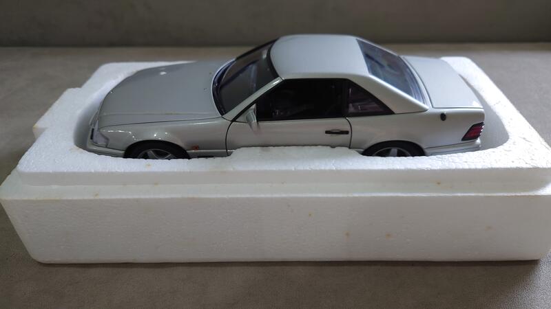 絕版 Autoart Millennium 1/18 MERCEDES-BENZ SL600 (R129 ) V12 銀 | 露天市集 | 全 ...