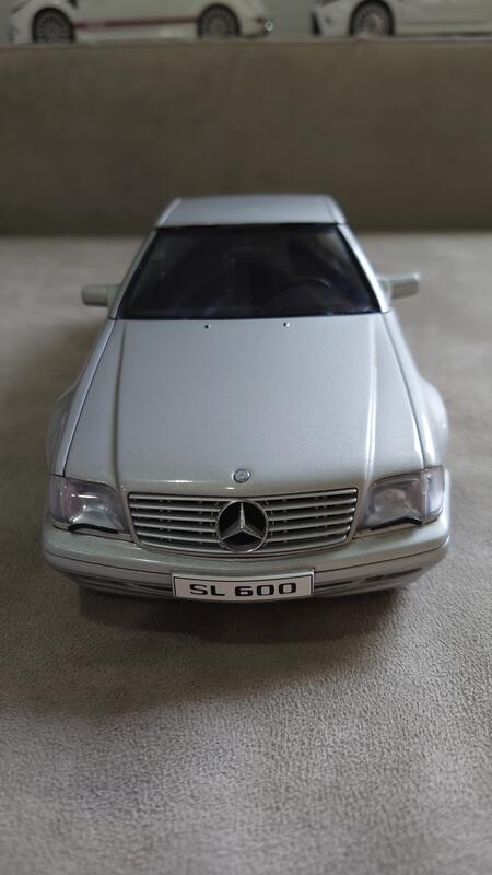 絕版 Autoart Millennium 1/18 MERCEDES-BENZ SL600 (R129 ) V12 銀 | 露天市集 | 全 ...