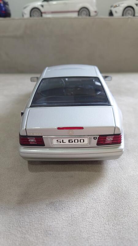 絕版 Autoart Millennium 1/18 MERCEDES-BENZ SL600 (R129 ) V12 銀 | 露天市集 | 全 ...