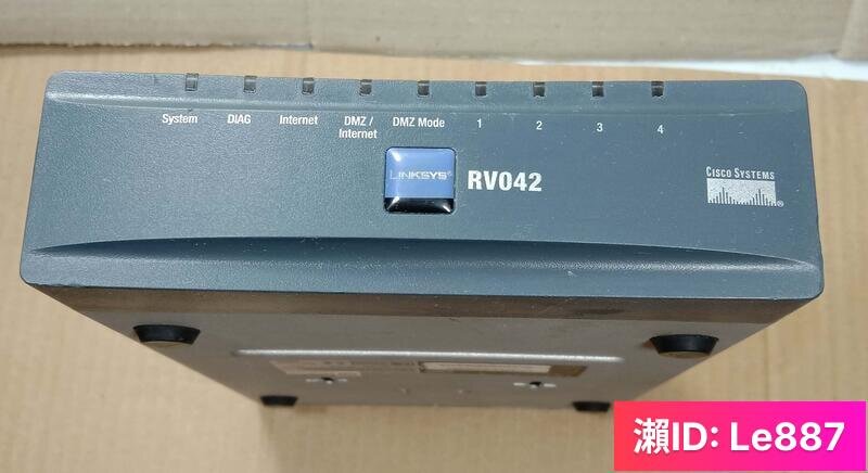 全網低價~包好 CISCO 思科 LINKSYS RV042 RV042-CN 雙WAN口 VPN 路由器 | 露天市集 | 全台最大的網路購物市集