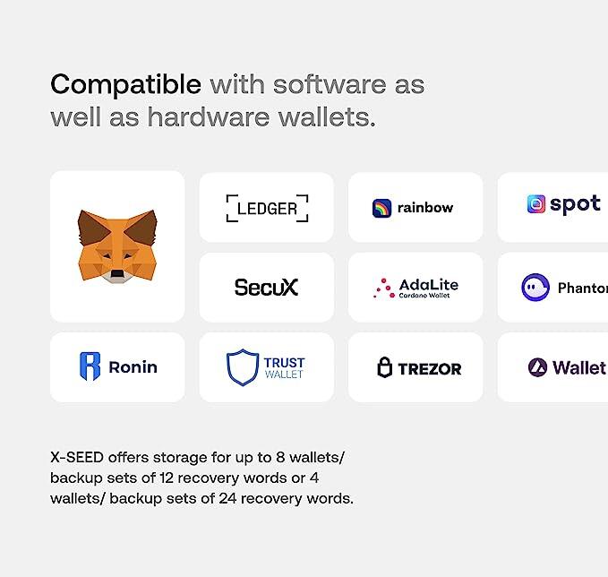 [SecuX 安瀚] XSEED PRO ECO X種子 離線保管加密貨幣私鑰還原助記詞 (含拼字鋼粒字母儲存牌) | 露天市集 | 全台最大 ...