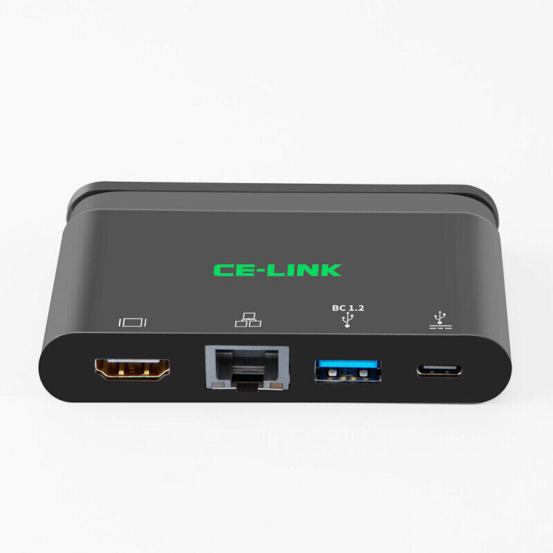 【小牛】CE-LINK type-c轉千兆網卡HDMI擴展塢轉換器USB3.0HUB集線器 4431 | 露天市集 | 全台最大的網路購物市集