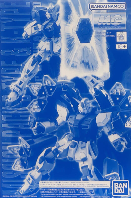 全新現貨 MG 鋼彈F90 任務背包 B裝備 K裝備 PB限定 MG F90 B型態 K型態 B＆K背包 | 露天市集 | 全台最大的網路購物市集