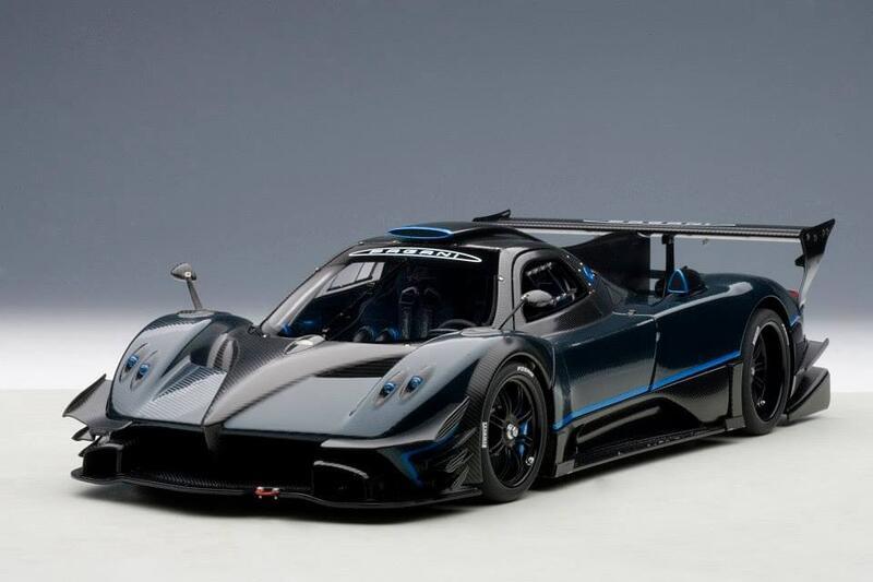【美品釋出】1/18 Autoart Pagani Zonda R EVO - Carbon Fiber / Blue | 露天市集 | 全台 ...