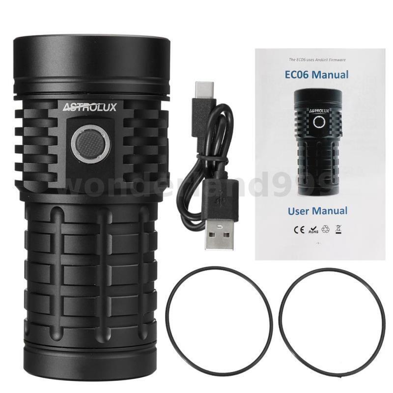 台灣現貨Astrolux 庫存® Ec06 6 XHP50.2 16000lm 強力 21700 手電筒 Andur | 露天市集 | 全台最 ...