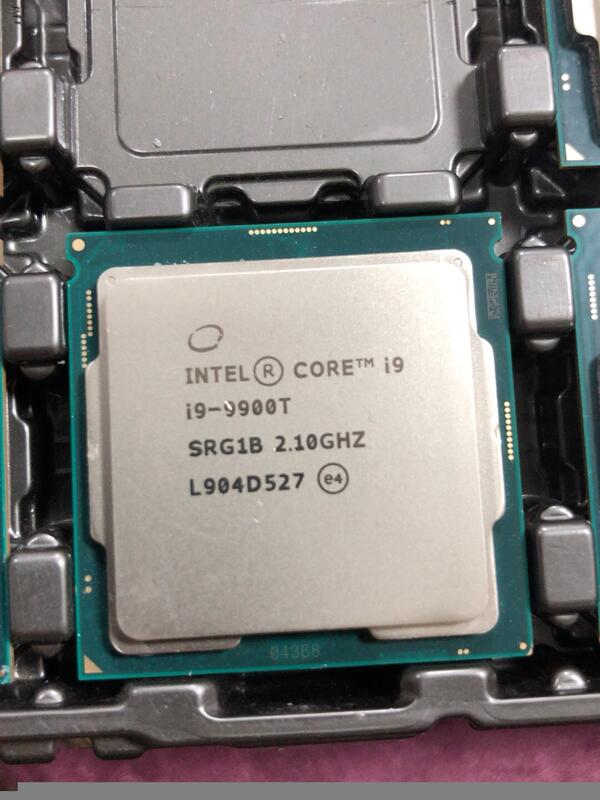 【可開統編】Intel/英特爾 i9-9900T 正顯版 功能全好 實拍 | 露天市集 | 全台最大的網路購物市集