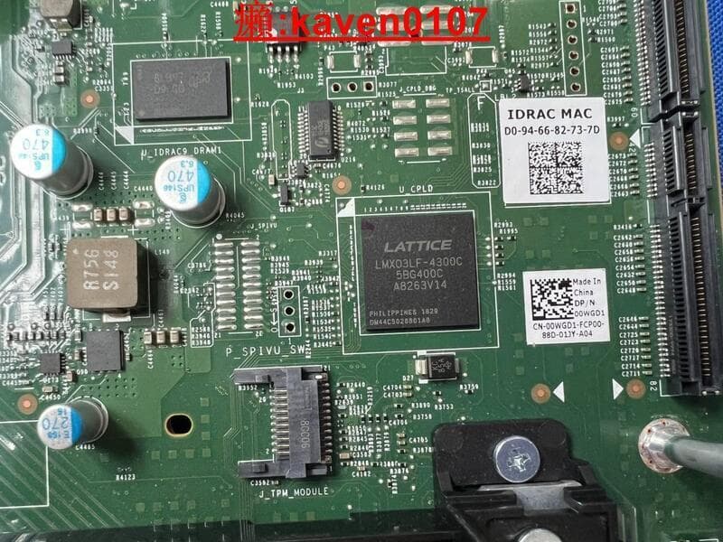 【可開統編】Dell/戴爾R740XD 務器主板 0WGD1 D-公司貨 | 露天市集 | 全台最大的網路購物市集