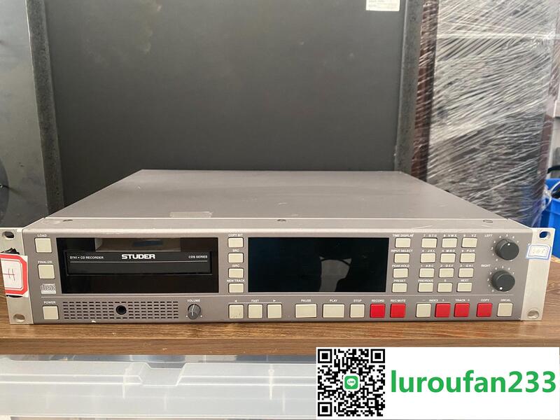 【歡迎查詢】瑞士STUDER d741 母帶級專業電臺版CD機，物品成色 | 露天市集 | 全台最大的網路購物市集