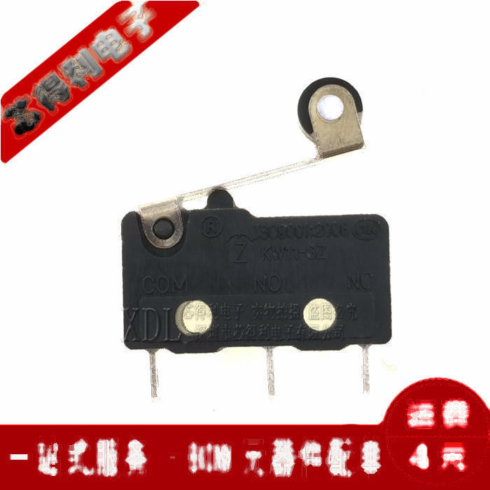 KW11-N KW12 5A250V 3腳行程 微型開關 帶柄 滑輪 微動 觸點開關 179-01336 | 露天市集 | 全台最大的網路購物市集