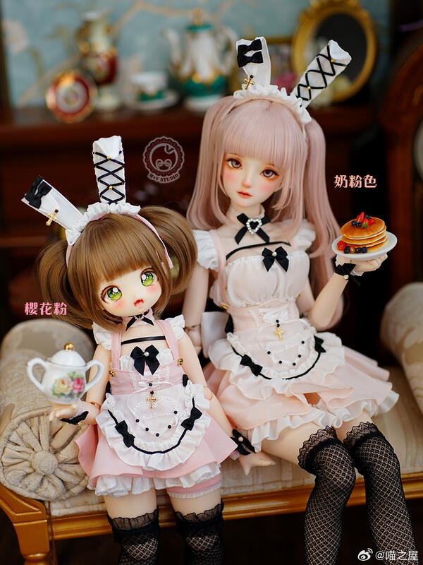【老顧客限定預購】喵屋 悠宮美兔女僕 DP限定色 3分 4分 BJD SD DD MSD MDD 娃衣 | 露天市集 | 全台最大的網路購物市集