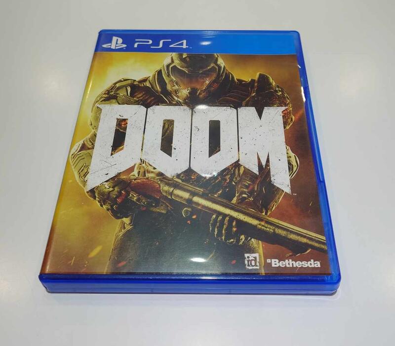 【東京電玩】PS4 毀滅戰士 DOOM 2016 中文版 中古遊戲 二手片 | 露天市集 | 全台最大的網路購物市集