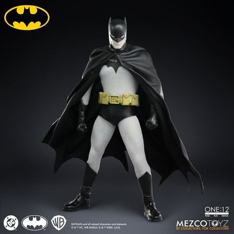【台中金曜】10月 Mezco One 12 蝙蝠俠 元年 蝙蝠俠 約17cm 可動人偶 完成品 0129 | 露天市集 | 全台最大的網路購物市集