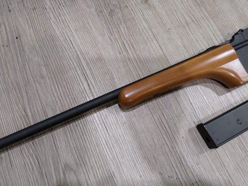 二手寄賣 8成新 HFC M712 盒子砲 全金屬 實木後扥.護木 1槍1匣 直壓槍.滑套不可動 | 露天市集 | 全台最大的網路購物市集