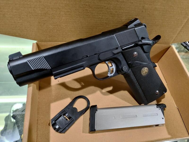 二手寄賣 9成新 KJ KP07 KP-07 MEU 6mm 瓦斯槍 GBB 全金屬 1槍1匣 | 露天市集 | 全台最大的網路購物市集