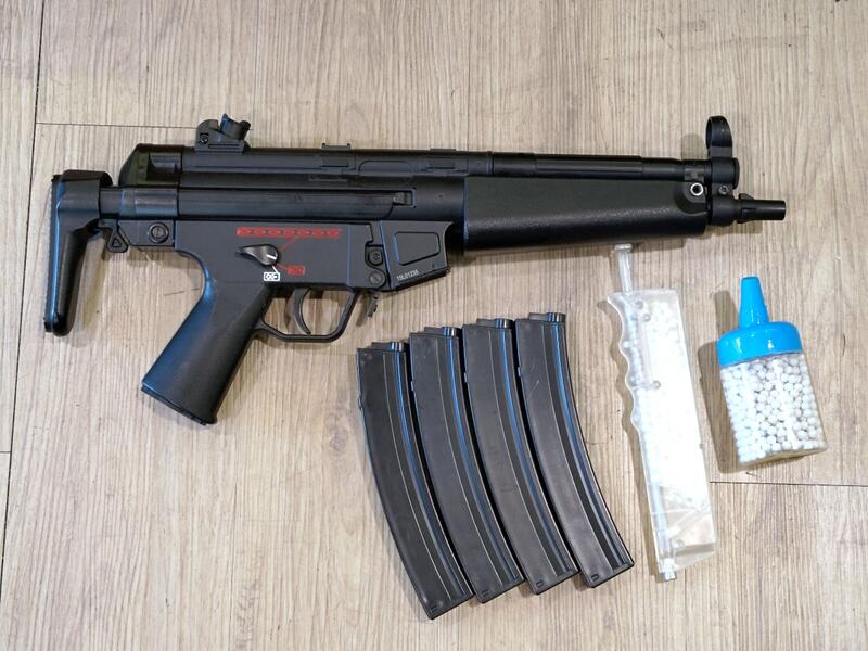 二手寄賣 9成新 ICS MP5 A5 金屬槍身 AEG 電動槍 1槍5匣 | 露天市集 | 全台最大的網路購物市集