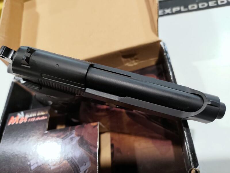 二手寄賣 近全新 WG M84 (新版) 滑套可動【回膛版】 全金屬 黑色CO2手槍 | 露天市集 | 全台最大的網路購物市集