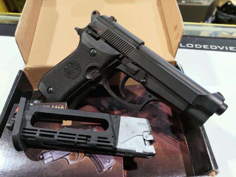 二手寄賣 近全新 WG M84 (新版) 滑套可動【回膛版】 全金屬 黑色CO2手槍 | 露天市集 | 全台最大的網路購物市集
