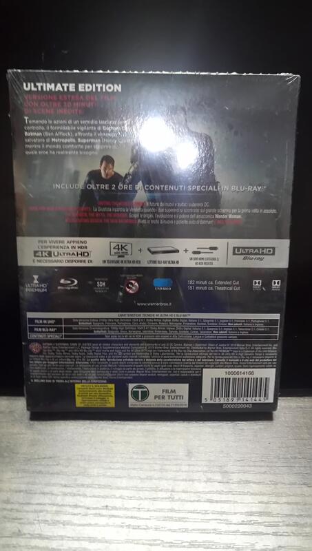 知飾家 (L6) 全新未拆DVD 蝙蝠俠對超人：正義曙光 4K UHD加長版+BD劇院版雙碟限定 | 露天市集 | 全台最大的網路購物市集