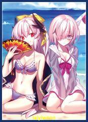 C93 會場限定 FGO 泳裝 清姬 盾娘 馬修 學妹 卡套 | 露天市集 | 全台最大的網路購物市集