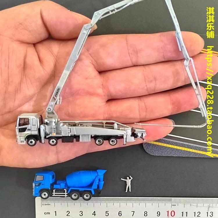 TOMYTEC ㊣1：150 場景卡車收藏 水泥攪拌車、泵車 套裝A 現貨[新祥玩具] | 露天市集 | 全台最大的網路購物市集