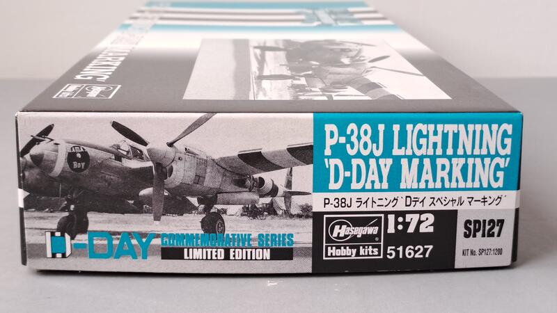 [中古良品] Hasegawa 長谷川模型 1/72 SP127 P-38J Lightning 'D-Day Mark | 露天市集 | 全台最大的網路購物市集